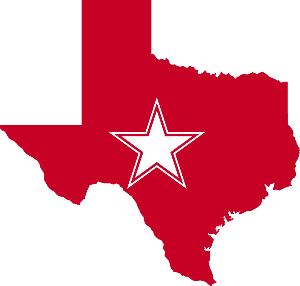 Texas Thin Blue and Red Line SVG BUNDLE - Etsy