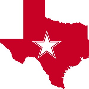 Texas Thin Blue and Red Line SVG BUNDLE - Etsy