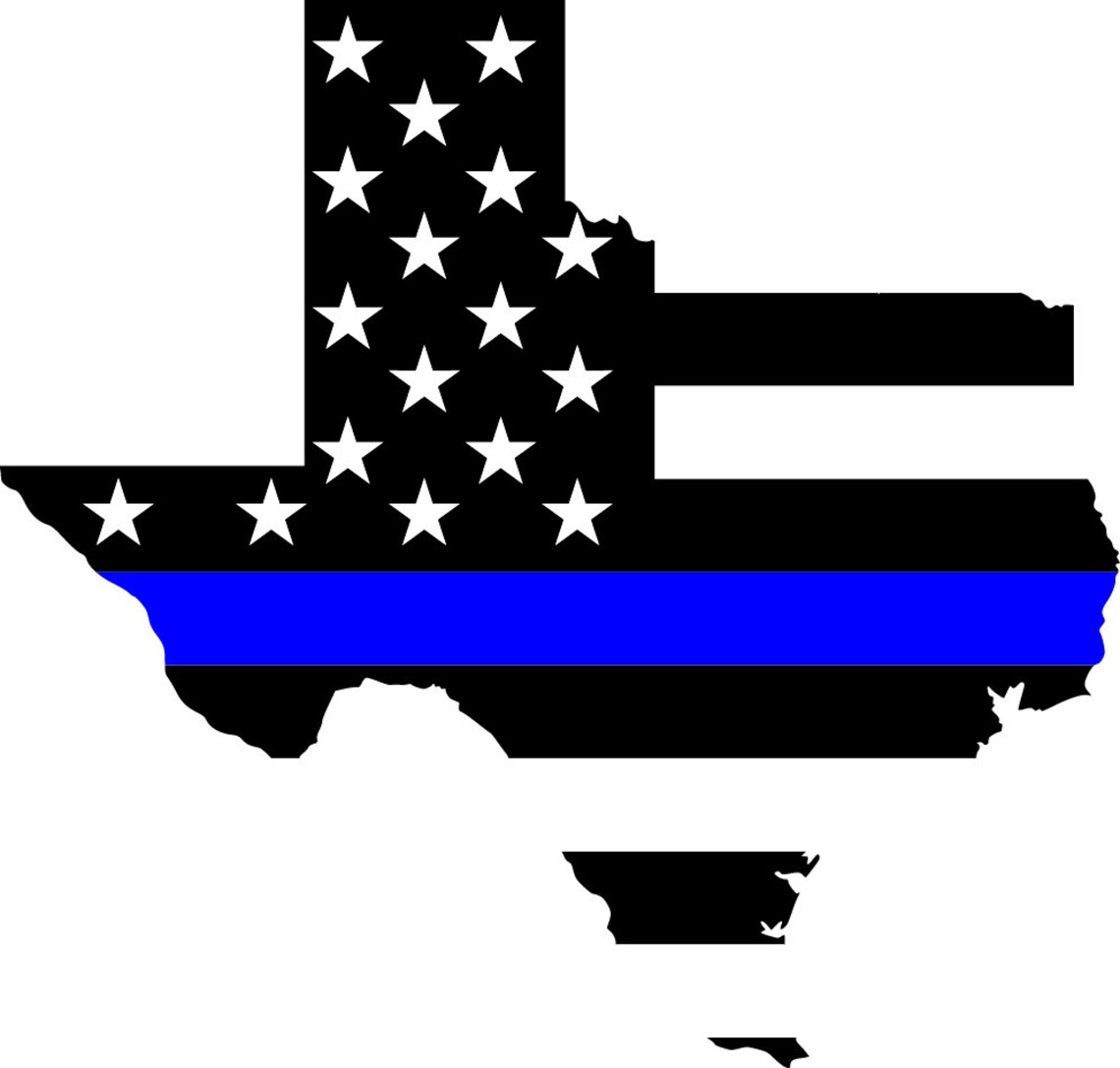 Texas Thin Blue and Red Line SVG BUNDLE - Etsy