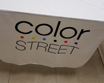 Color street table runner | Etsy
