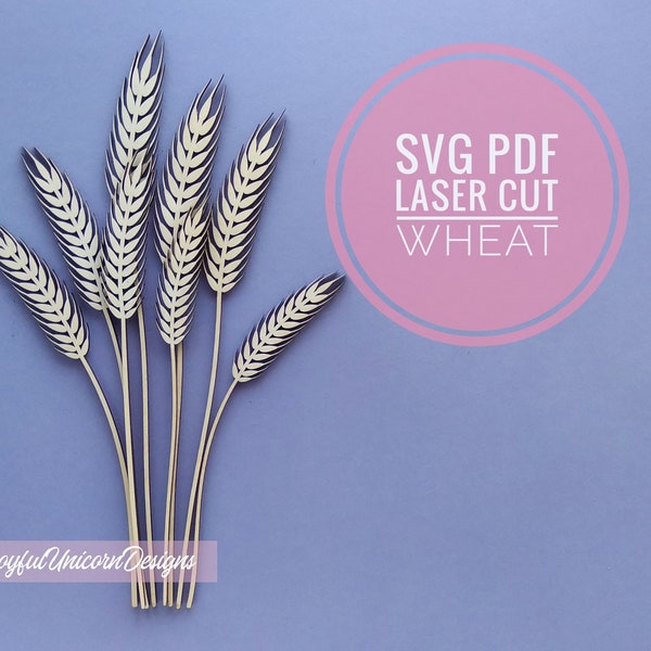 Wheat Svg - Etsy