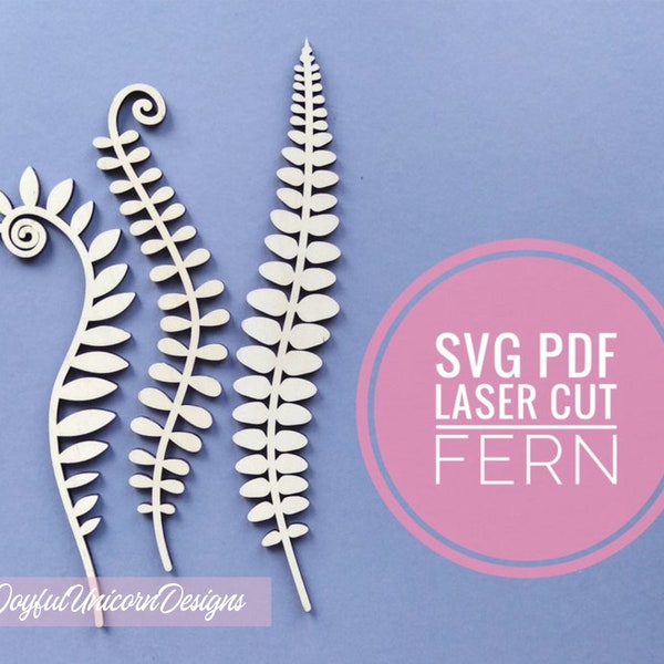 Fern Svg - Etsy