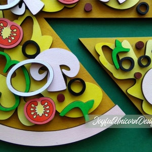 Pizza Laser Cut File, Fastfood SVG, Glowforge Ready File, CNC File ...