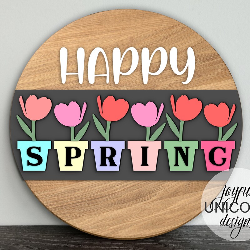 Happy Spring - Etsy