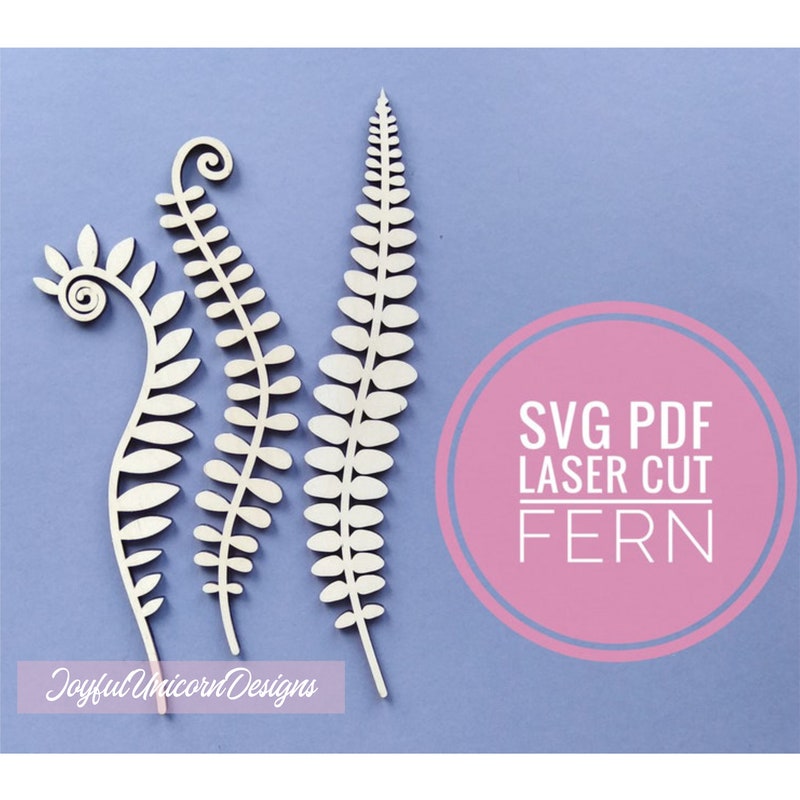 Fern Svg - Etsy