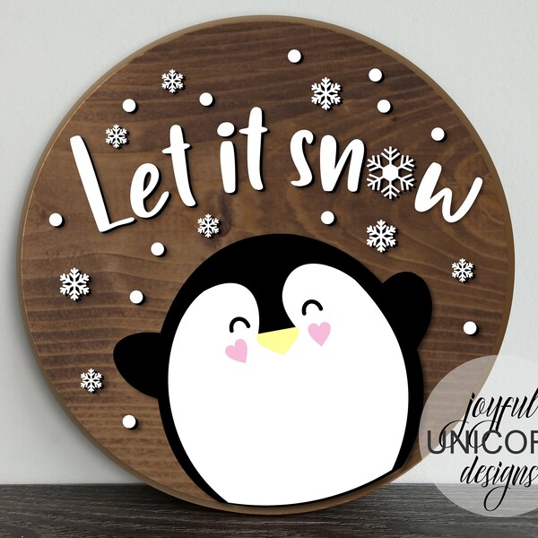 Wood Penguin - Etsy