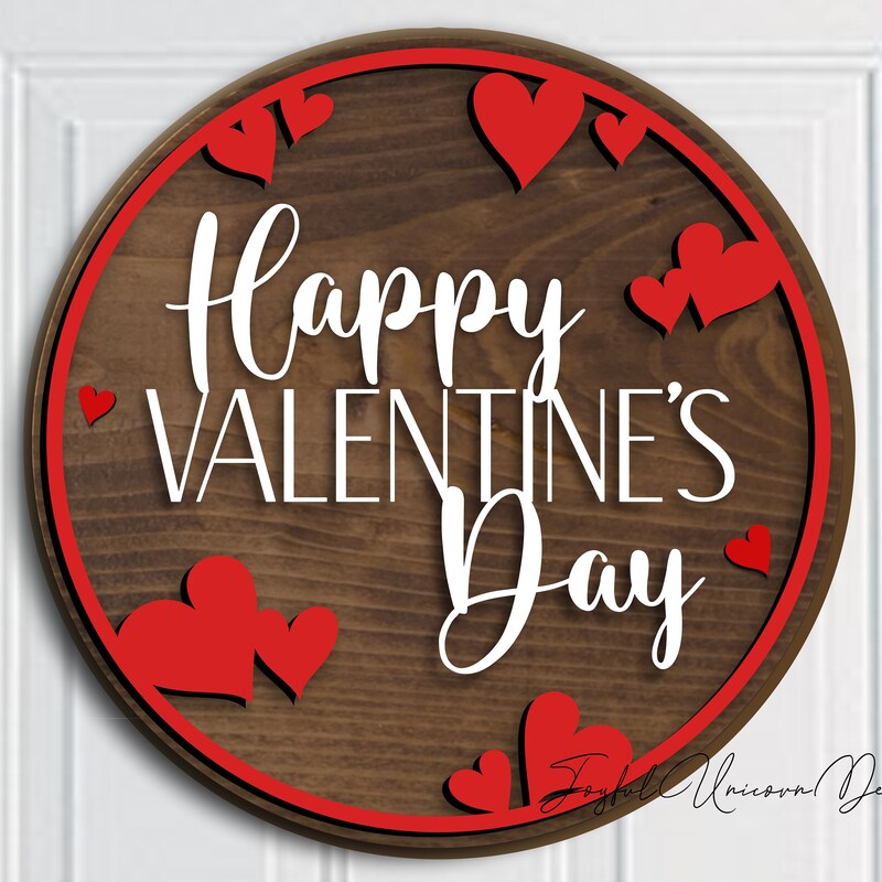 Valentine Wood Sign - Etsy