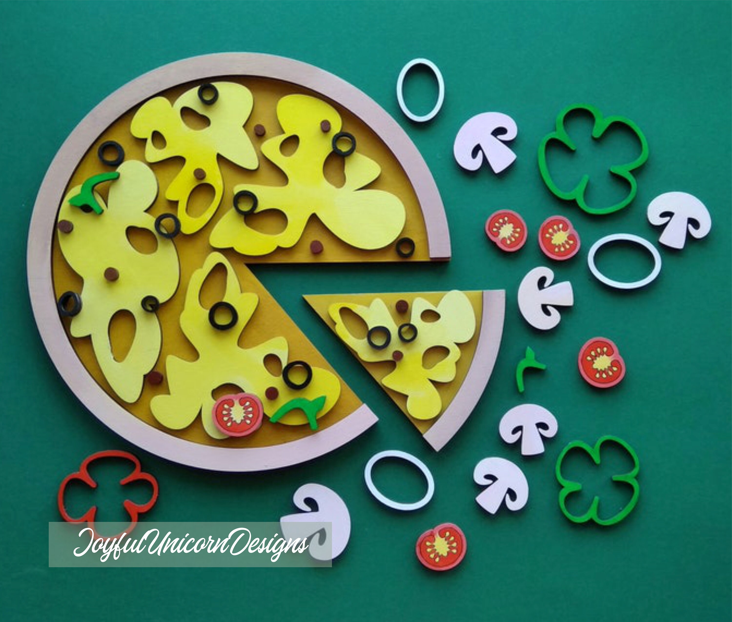 Pizza Laser Cut File Fastfood SVG Glowforge Ready File CNC - Etsy Canada