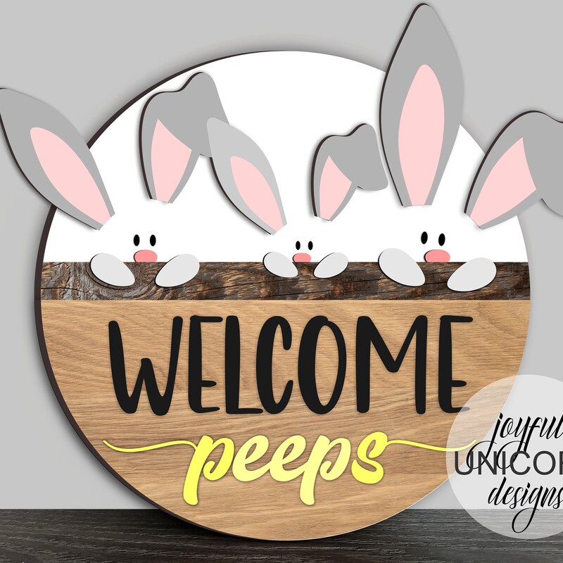 Welcome Peeps Svg - Etsy