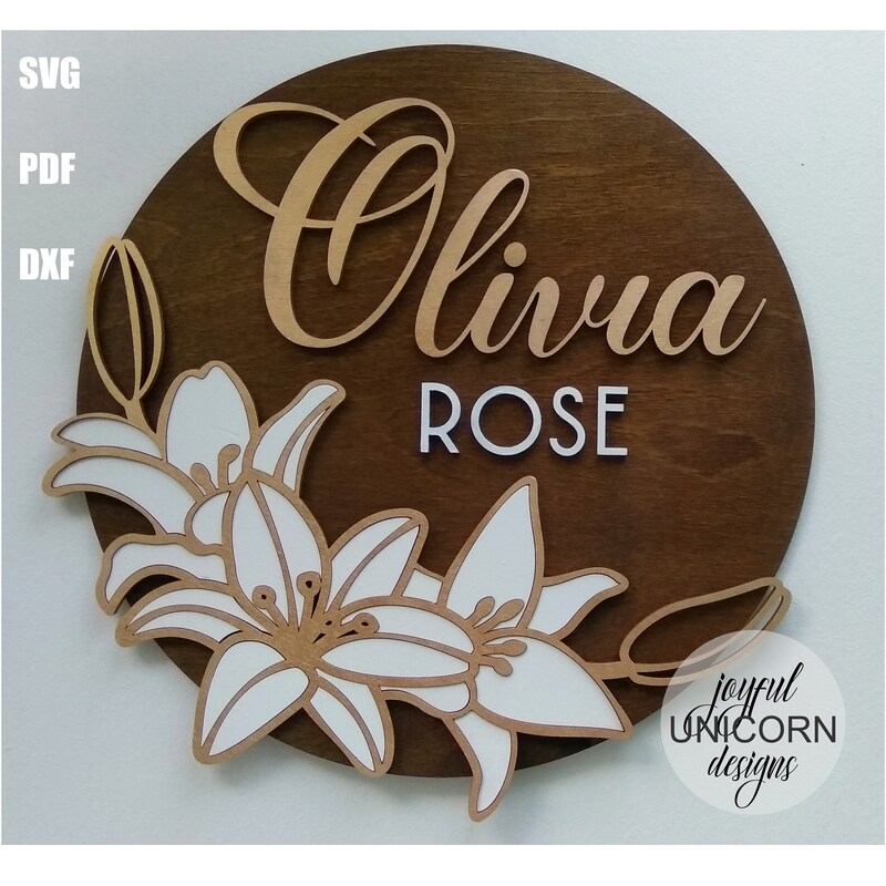 Round Sign Svg - Etsy