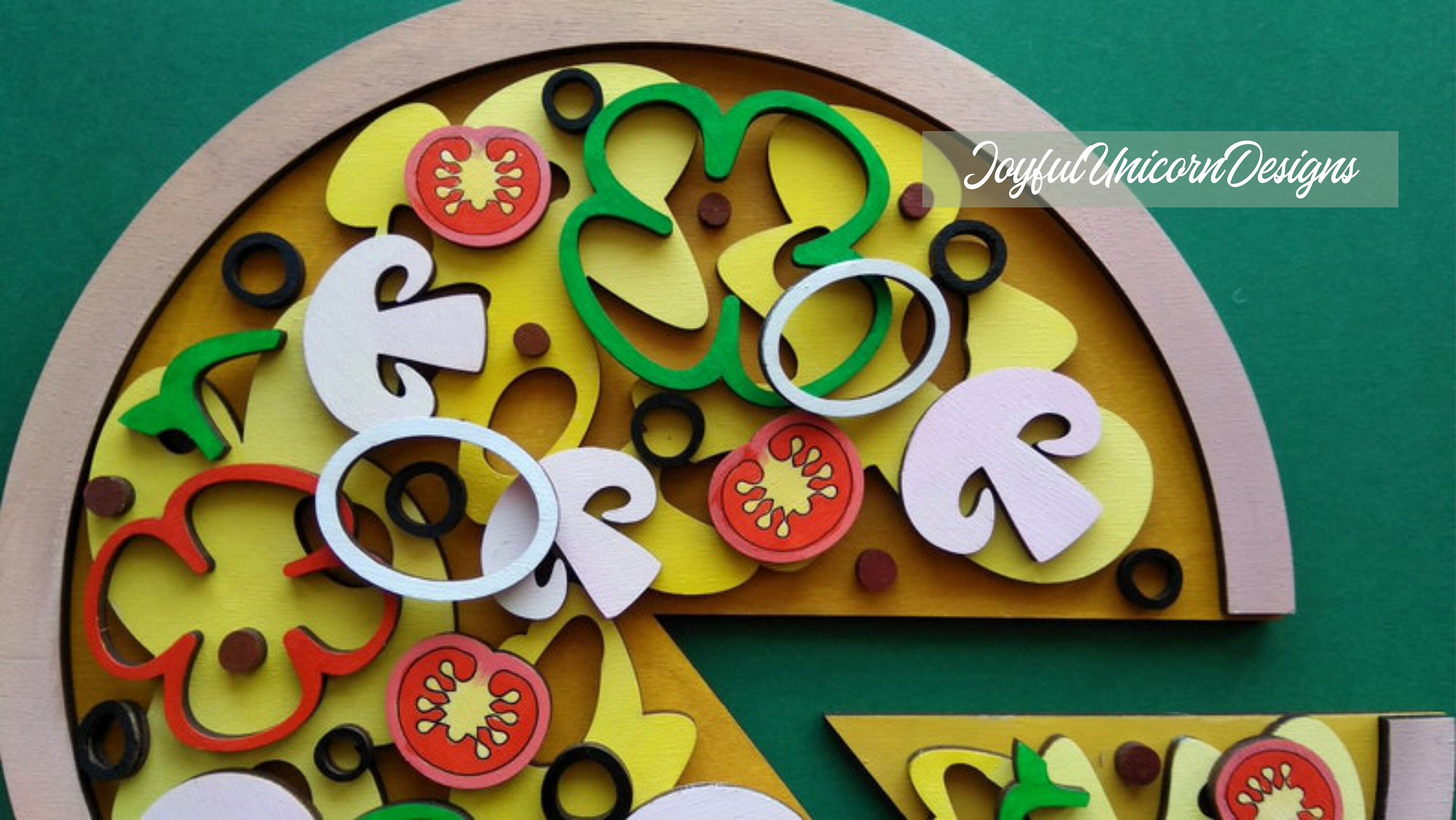 Pizza Laser Cut File Fastfood SVG Glowforge Ready File CNC - Etsy UK