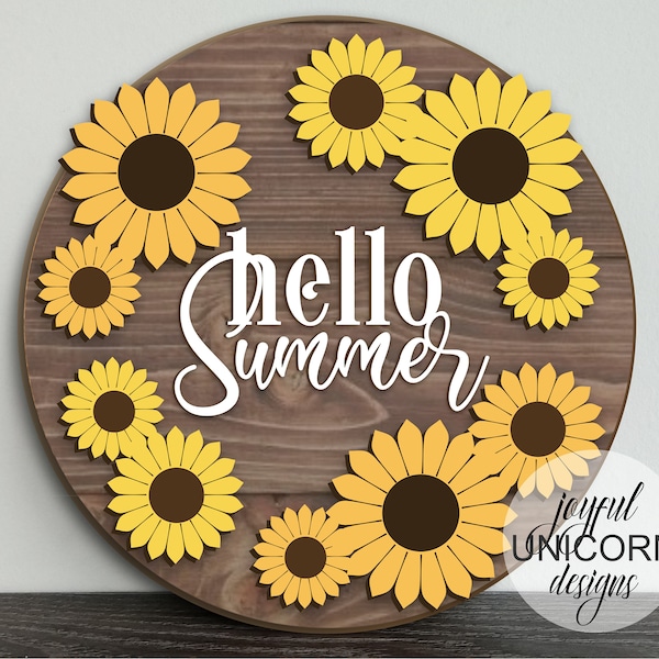 Vertical Summer Svg Etsy