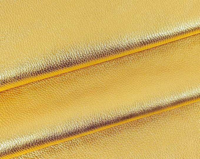 Gold 7934 Metallic Dollar Print Embossed Calf Soft Leather - Etsy