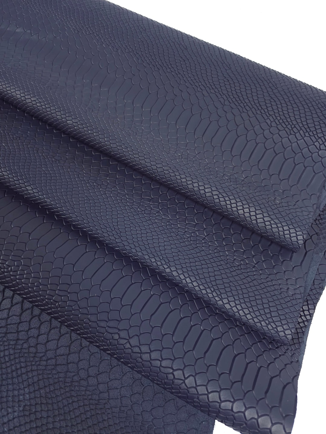 Midnight Navy Anaconda Embossed Amazing Relief Snake 0Z 1988 - Etsy