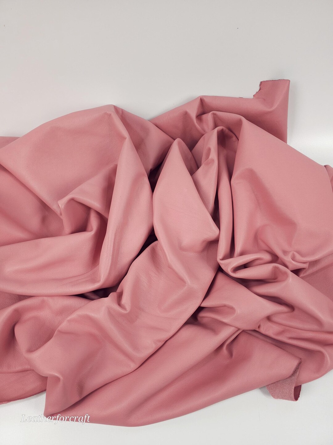 Pink Icing Premium Soft Pure Lining Leather - Etsy