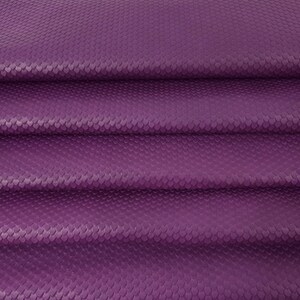 Dark Purple Mermaid Scale Soft Leather - Etsy