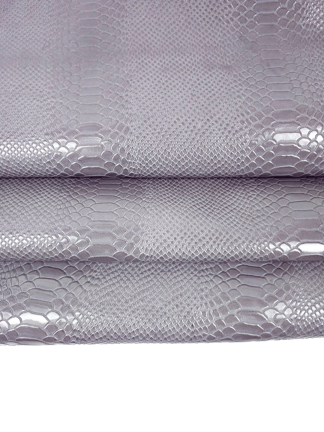 Quicksilver Snake Shiny Patent Leather Embossed Amazing Relief 0Z 1988 ...