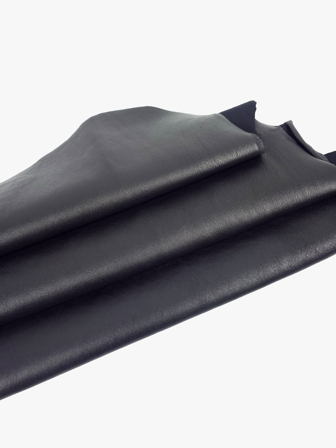 Black Stretch Flexible Premium Very Soft Smooth Goat Nappa Leather - Etsy