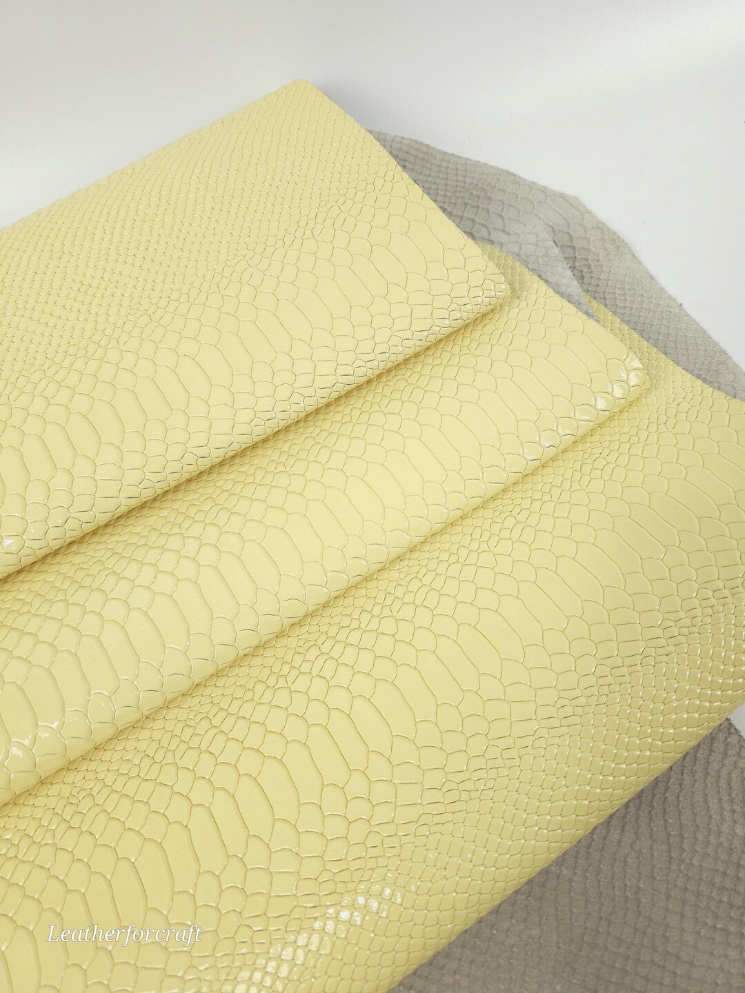 Double Cream Anaconda Patent Embossed Amazing Relief Snake 0Z 1988 - Etsy