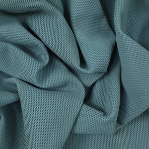 Trooper Blue NIT Pattern Perforated Soft Leather - Etsy