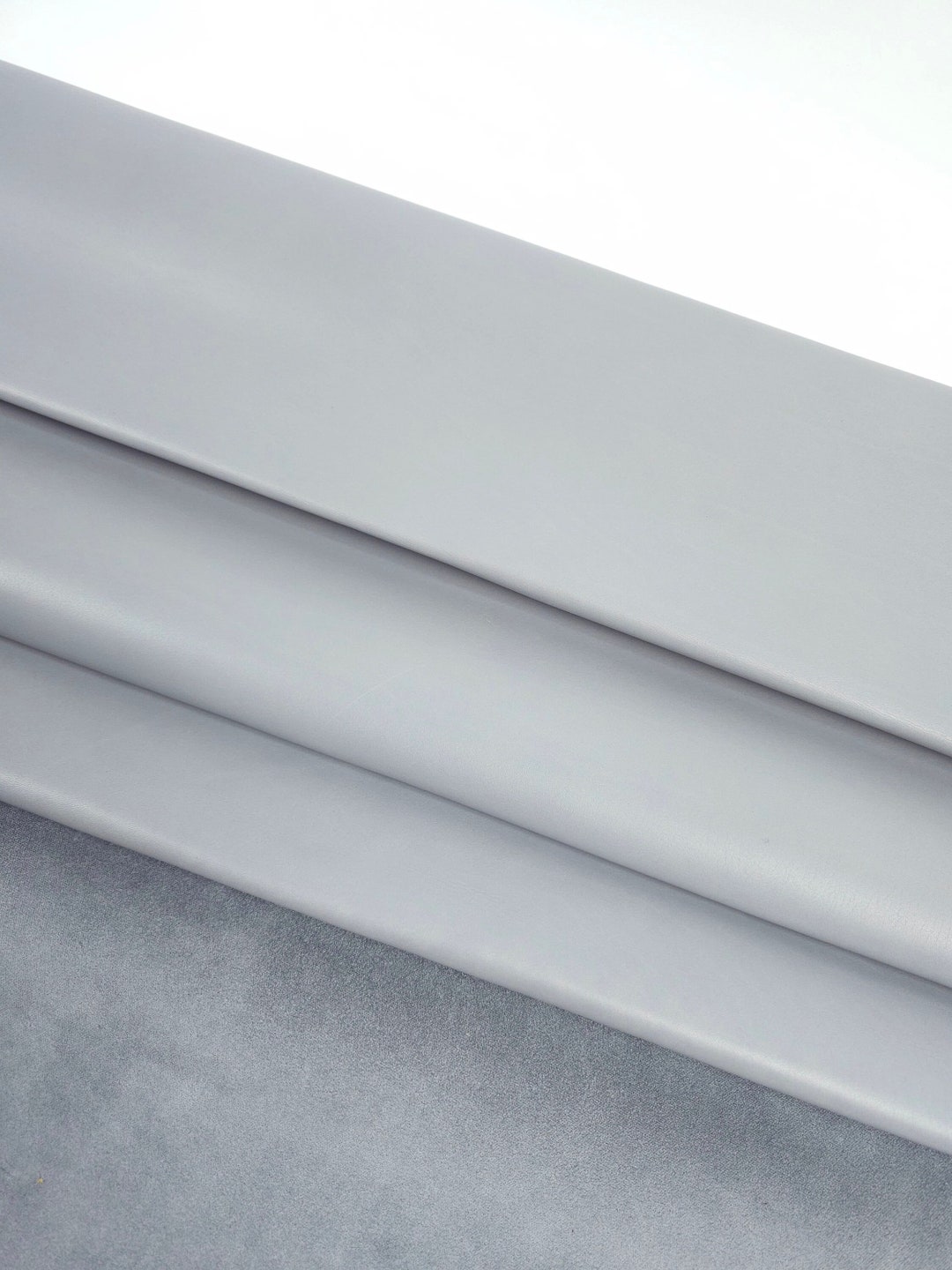 Light Grey Nova Fine Grain Calf Skin Leather - Etsy