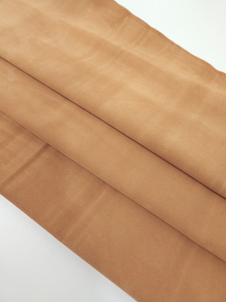 Piel de ante suave color caramelo Arenal - Etsy España