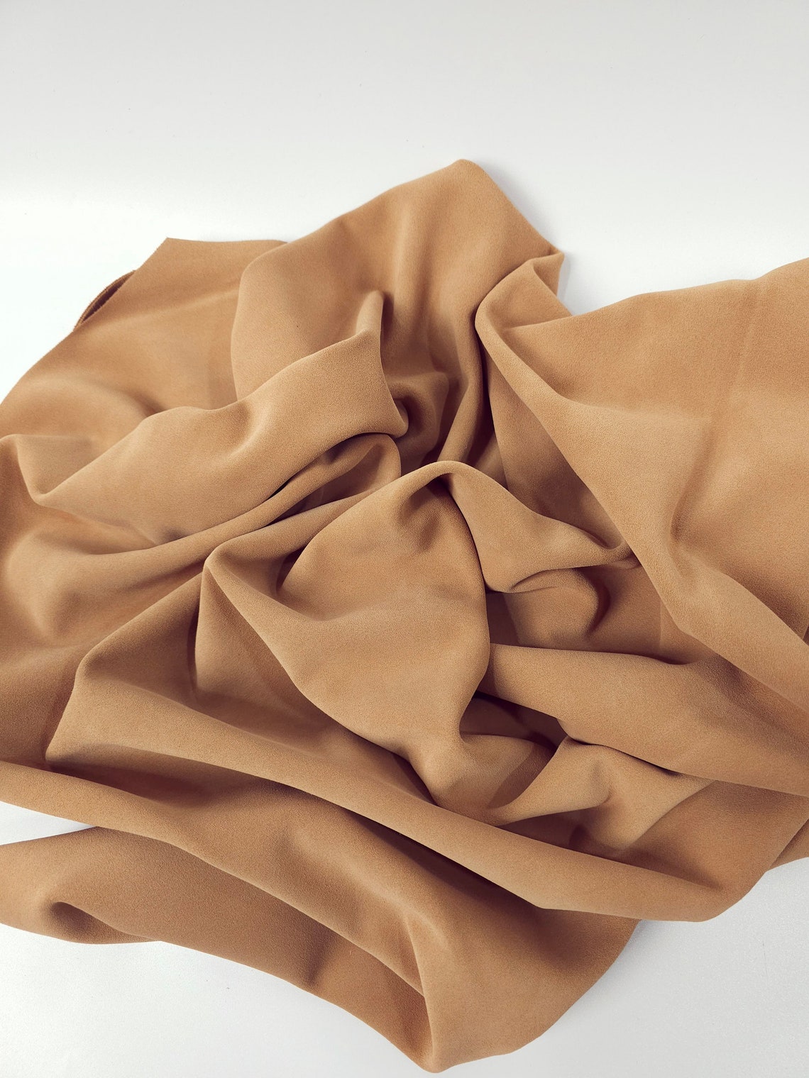Piel de ante suave color caramelo Arenal - Etsy España