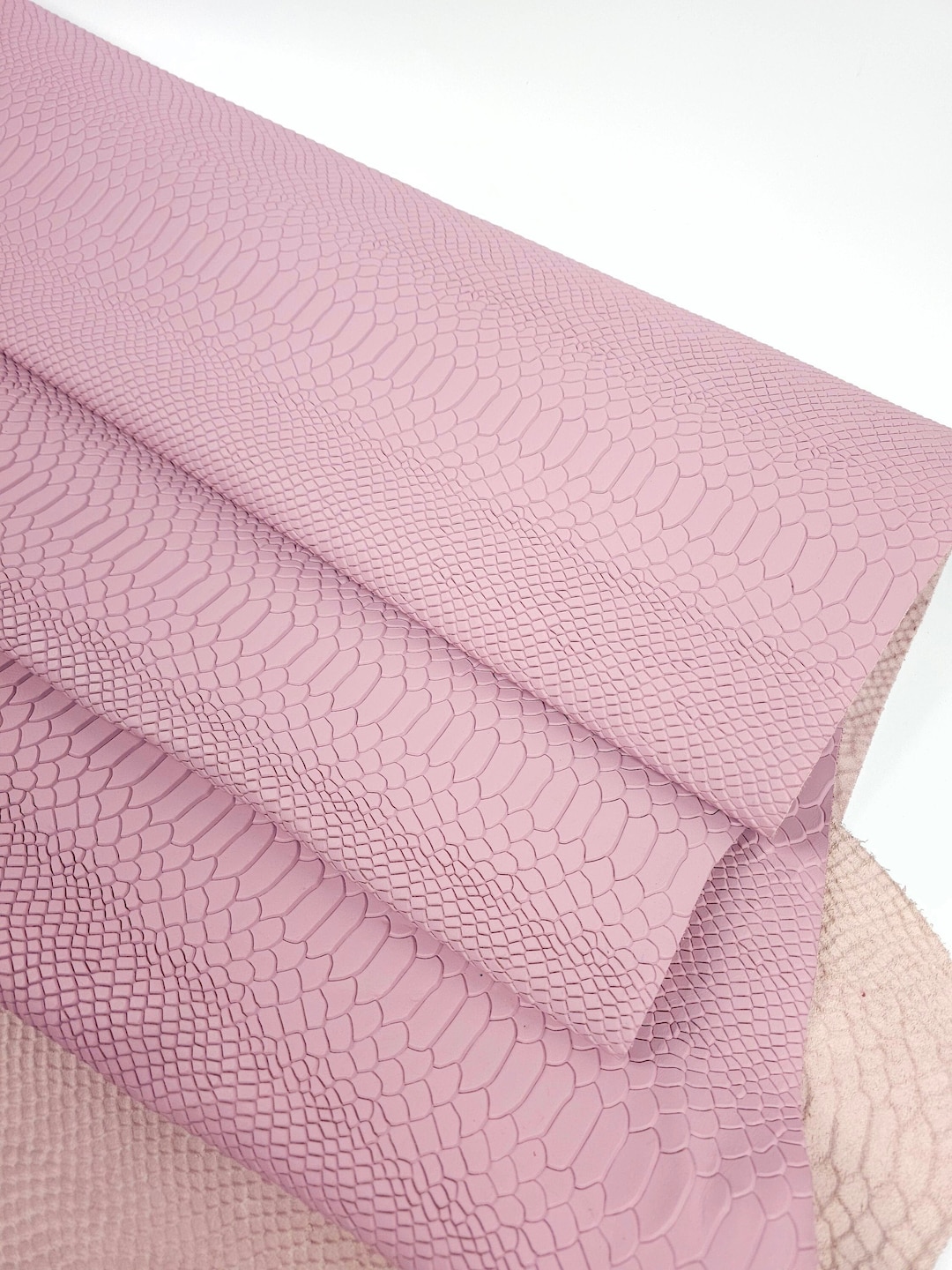 Bleached Mauve Embossed Amazing Relief Snake 0Z 1988 - Etsy