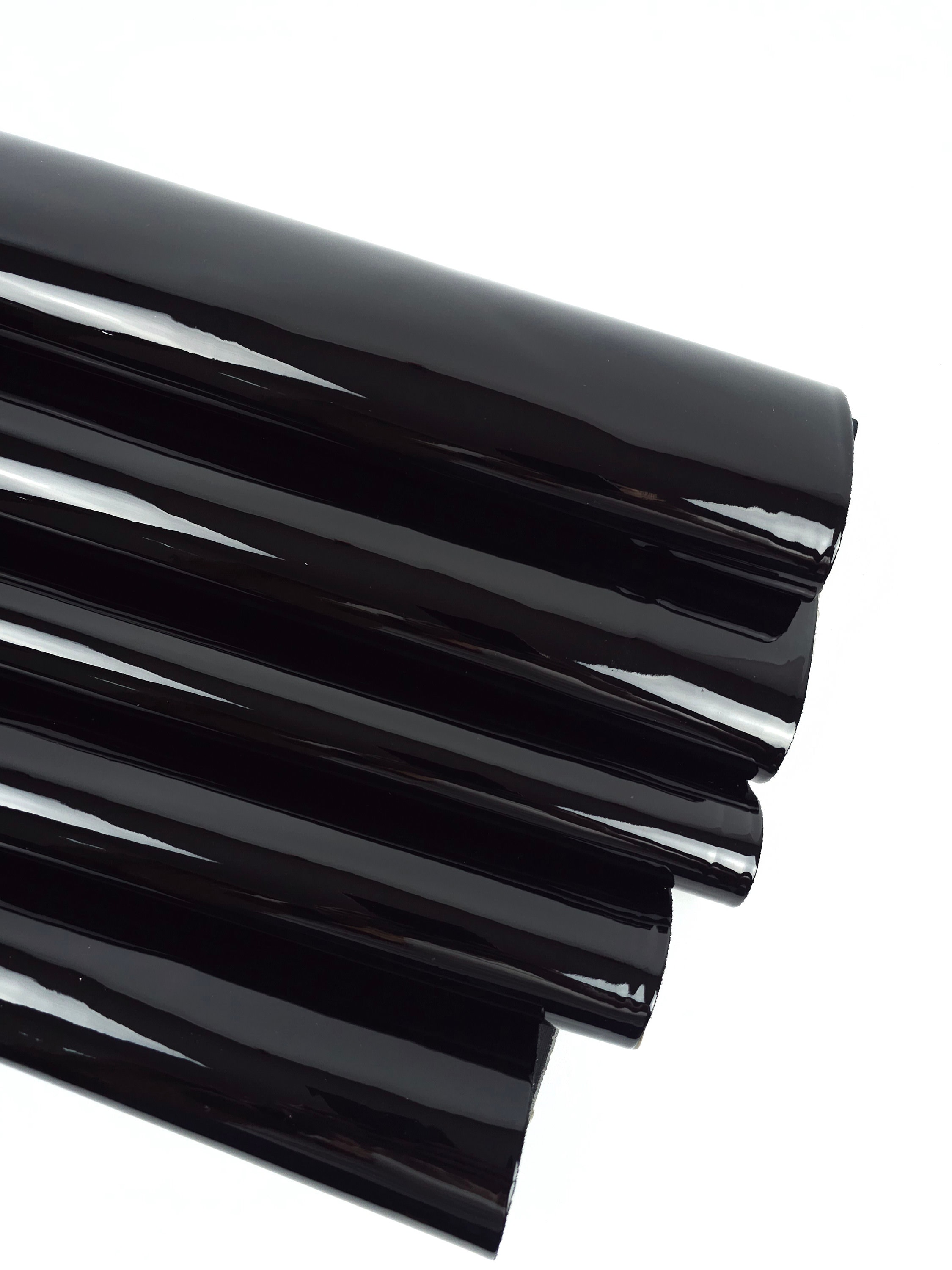 Black Soft Premium Patent Varnished Leather - Etsy