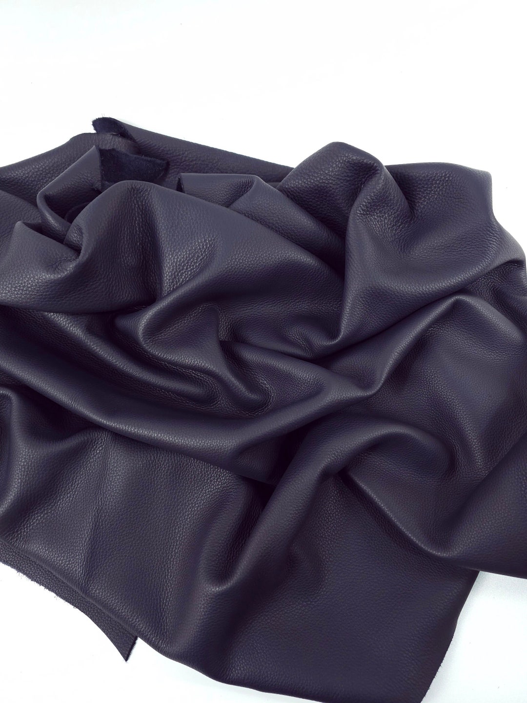 Blue Marine Sever Premium Natural Milled Very Soft Leather - Etsy