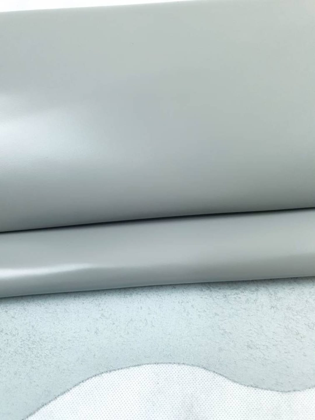 Gray Eternity Silky Luxurious Semi Shine Aniline Leather - Etsy