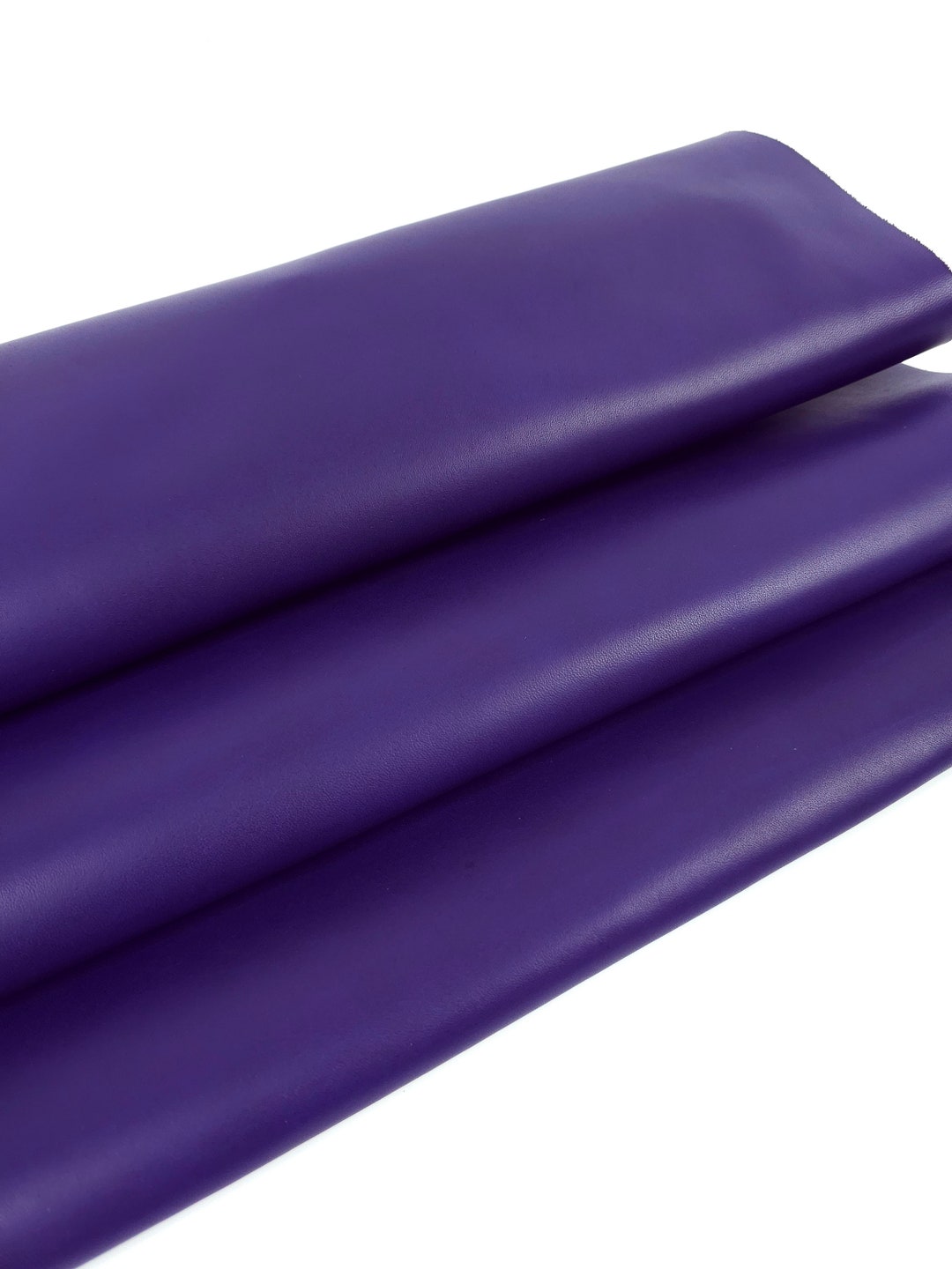 Royal Purple Auckland Premium Round Aniline Full Grain Calf Leather - Etsy