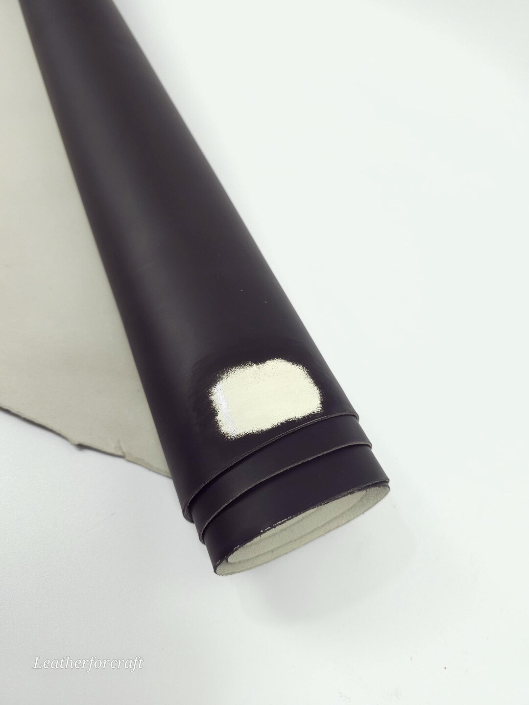 White Cancun Matt Brush off Luxurious Calf Leather - Etsy