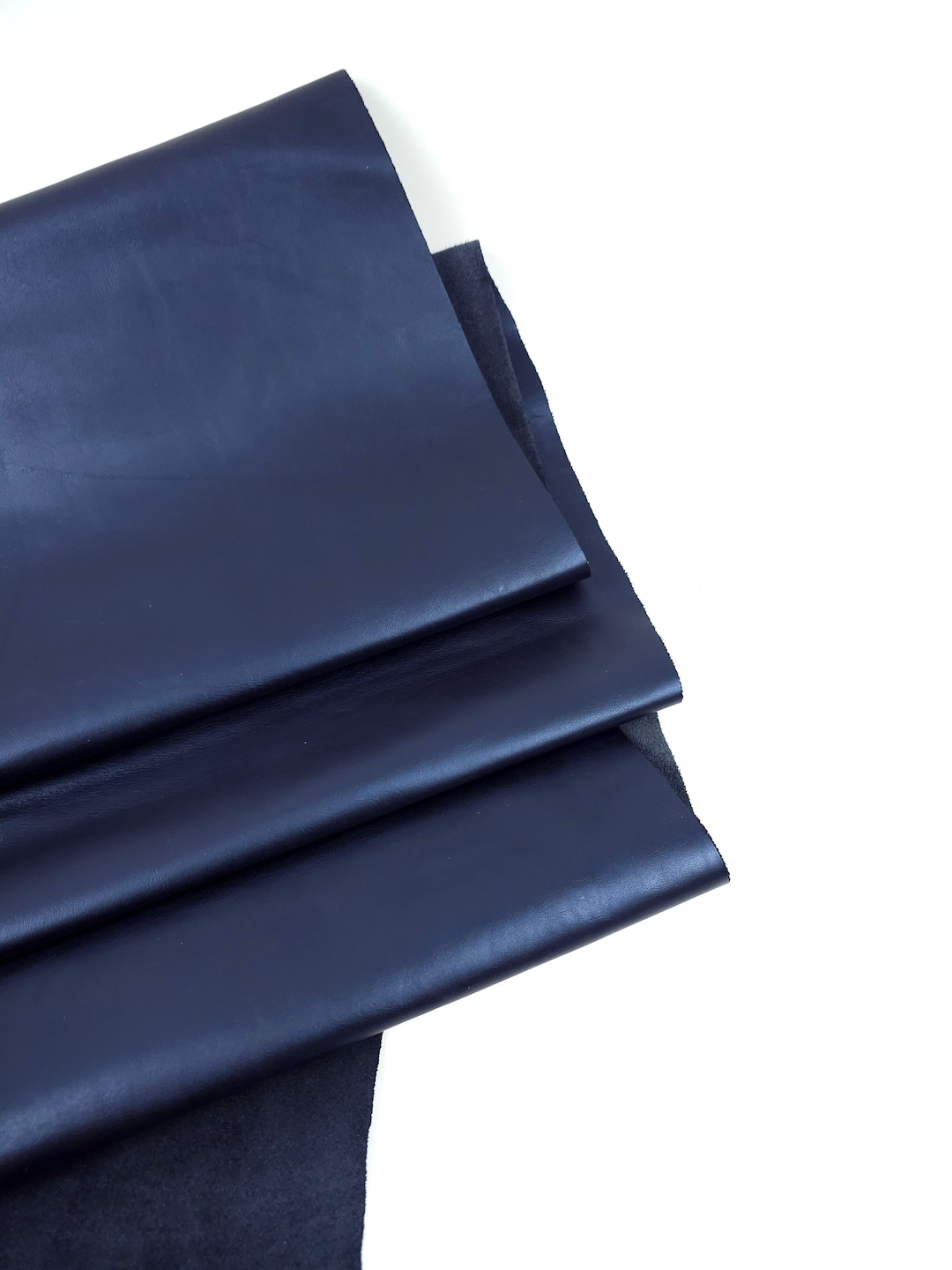 Deep Cobalt Droid Metallic Soft Calf Leather - Etsy