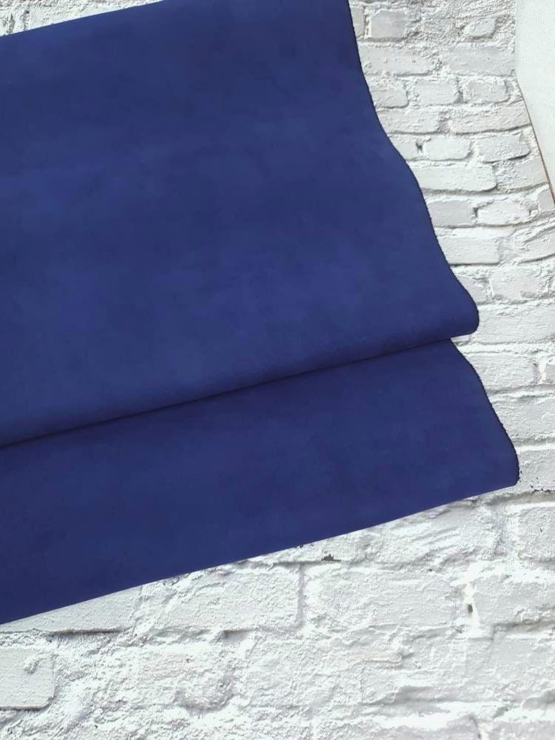 Cuero nobuk suave Blue Depths Moon - Etsy España