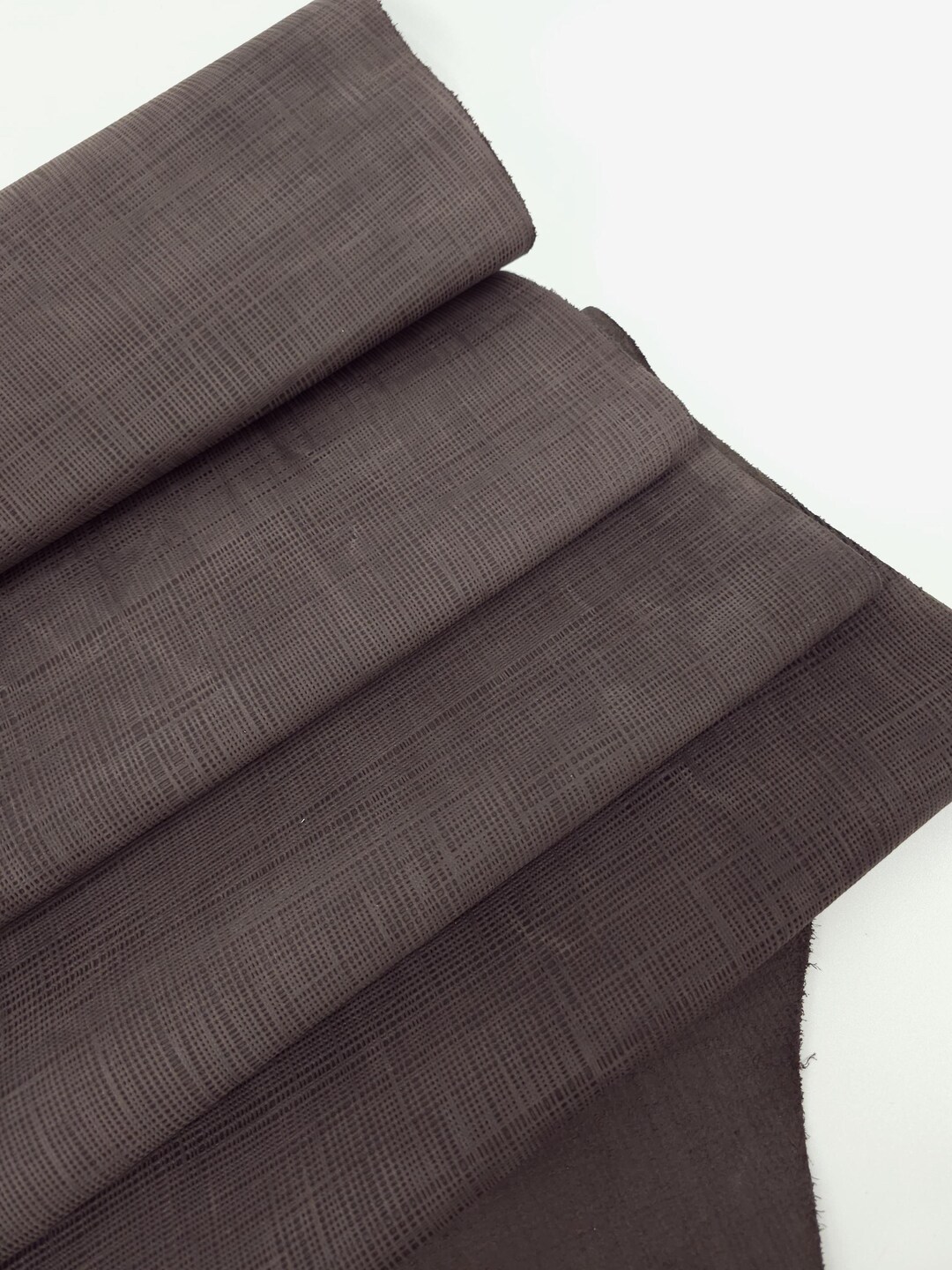 Coffee Quartz Spun Linen Premium Grain Embossed Premium Texture Leather ...