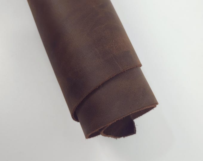 Rocky Road Crazy Horse Vintage Pull up Rustic Thick Leather (2.0/2.2 Mm ...