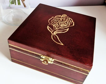 Arabic Wooden Box - Etsy