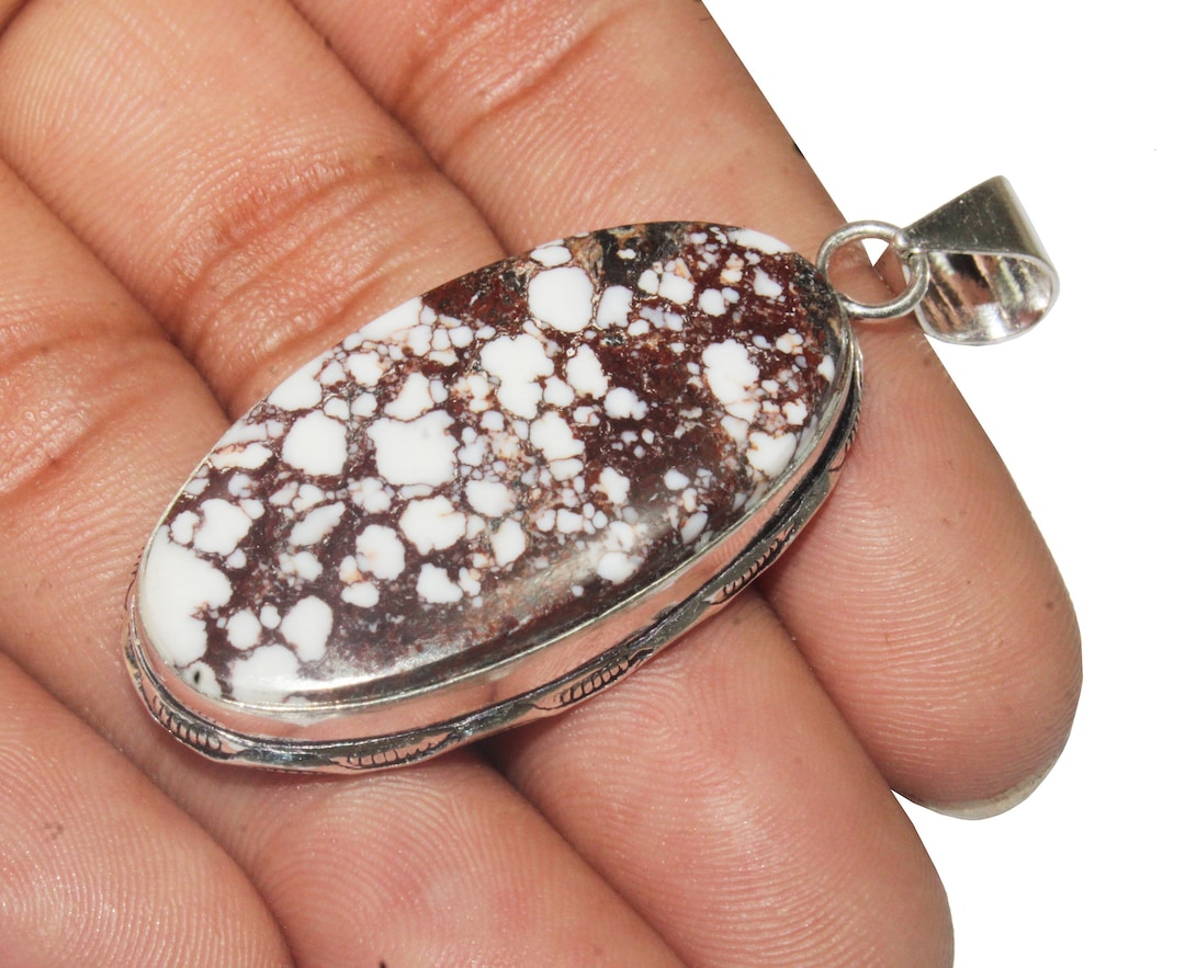 Wild Horse Jasper Pendant, Gemstone Pandant Jewelry, Designer Pendant ...