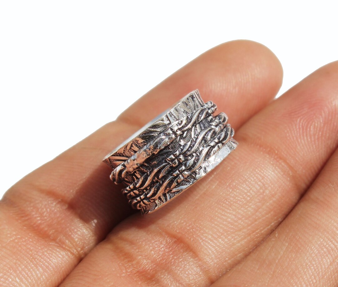Designer Spinning Spinner Ring , Meditation Ring , Designer Ring ...