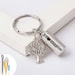 Cremation Keychain for Ashes, Personalized Cremation Urn Keychain, Loss ...