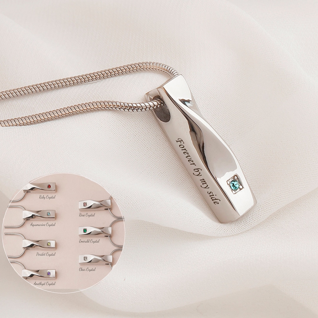 Cremation Jewelry for Women - Urn Necklace for Human Ashes ...