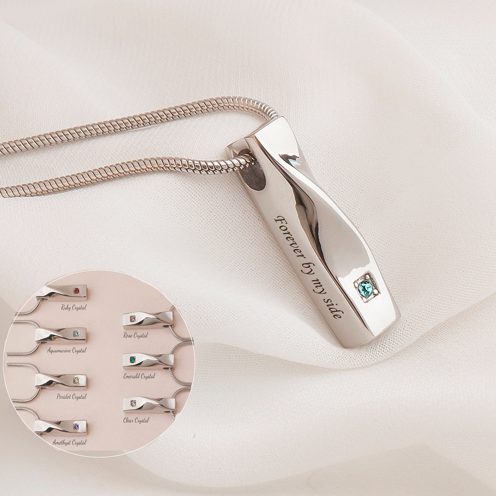 Cremation Jewelry for Women Urn Necklace for Human Ashes Personalized ...