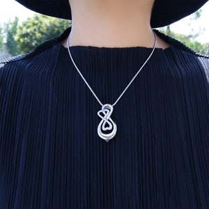 Cremation Jewelry, Memorial Gift, Urn Pendant, Stainless Steel Double ...