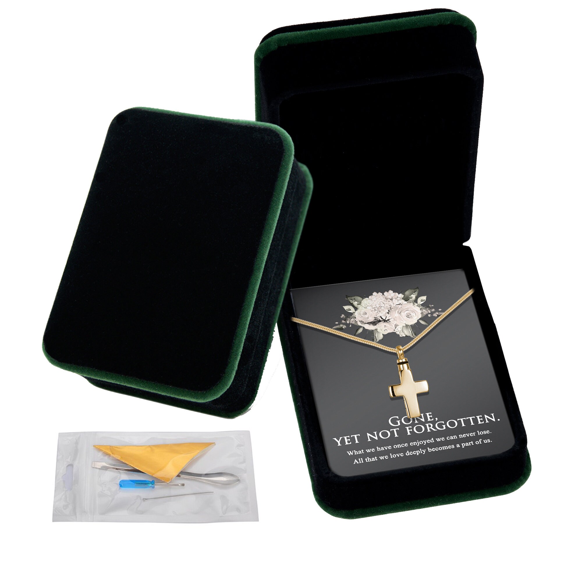 Cremation Cross Urn Jewelry for Ashes Cremation Ashes - Etsy