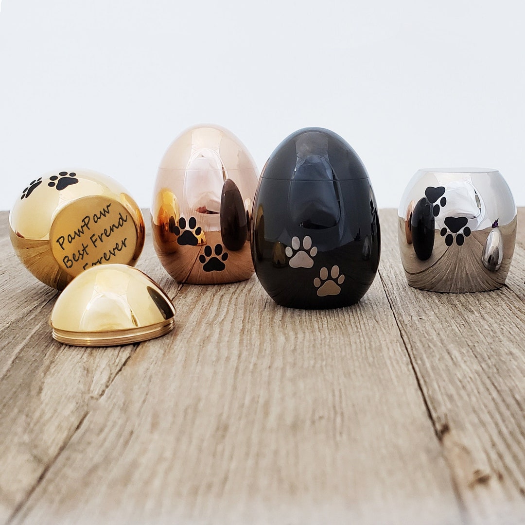 Cremation Urn for Pet Ashes, Mini Urn for Pets, Dog Paw Urn, Mini Pets ...