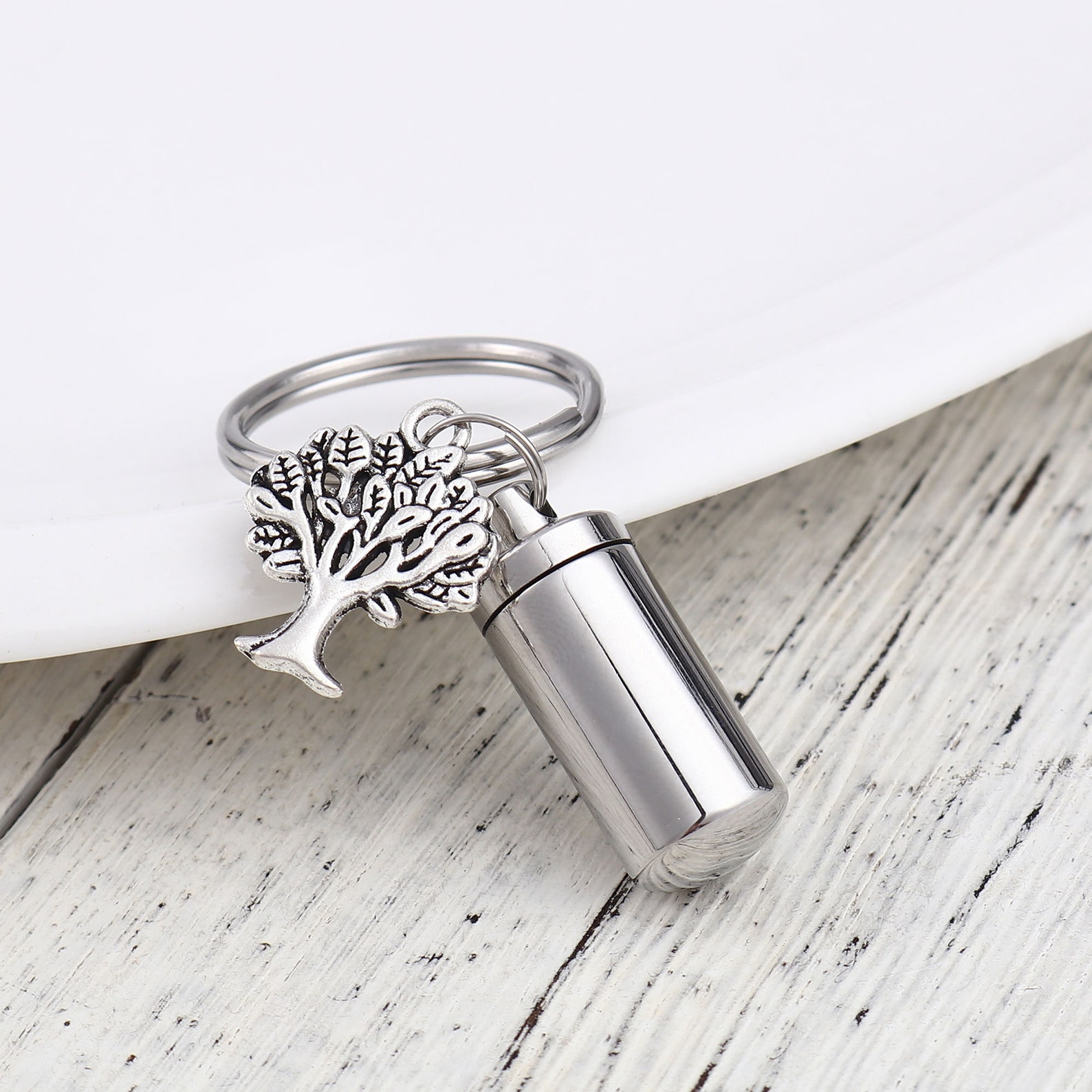 Cremation Keychain for Ashes Personalized Cremation Urn - Etsy