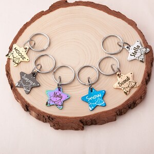 Cat Id Tag - Pet Tag - Cat Tag Personalized - Cat Tag Small - Pet Tags ...