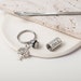 Cremation Keychain for Ashes, Personalized Cremation Urn Keychain, Loss ...