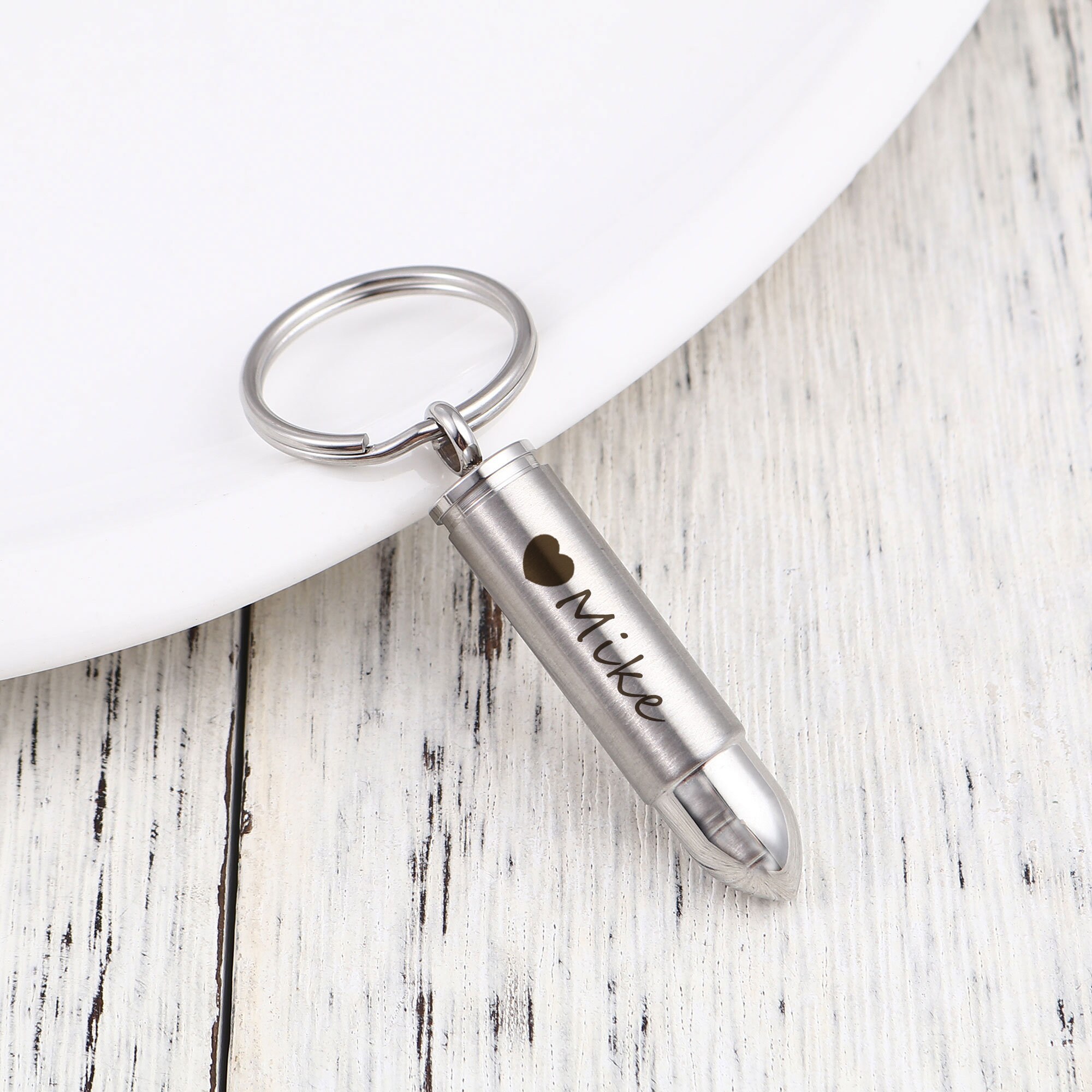 Cremation Keychain for Ashes - Etsy